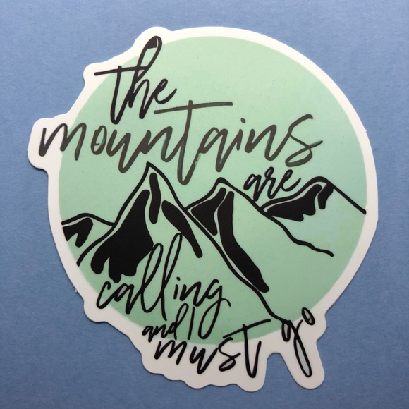 Accessories | 110 Mountains Vsco Sticker | Poshmark